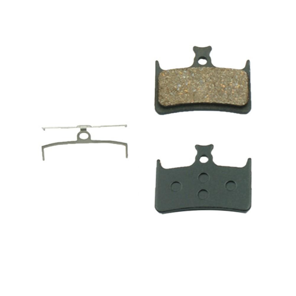 1Pair MTB Bike Bicycle Semi Metal Resin Disc Brake Pads &spring For ...