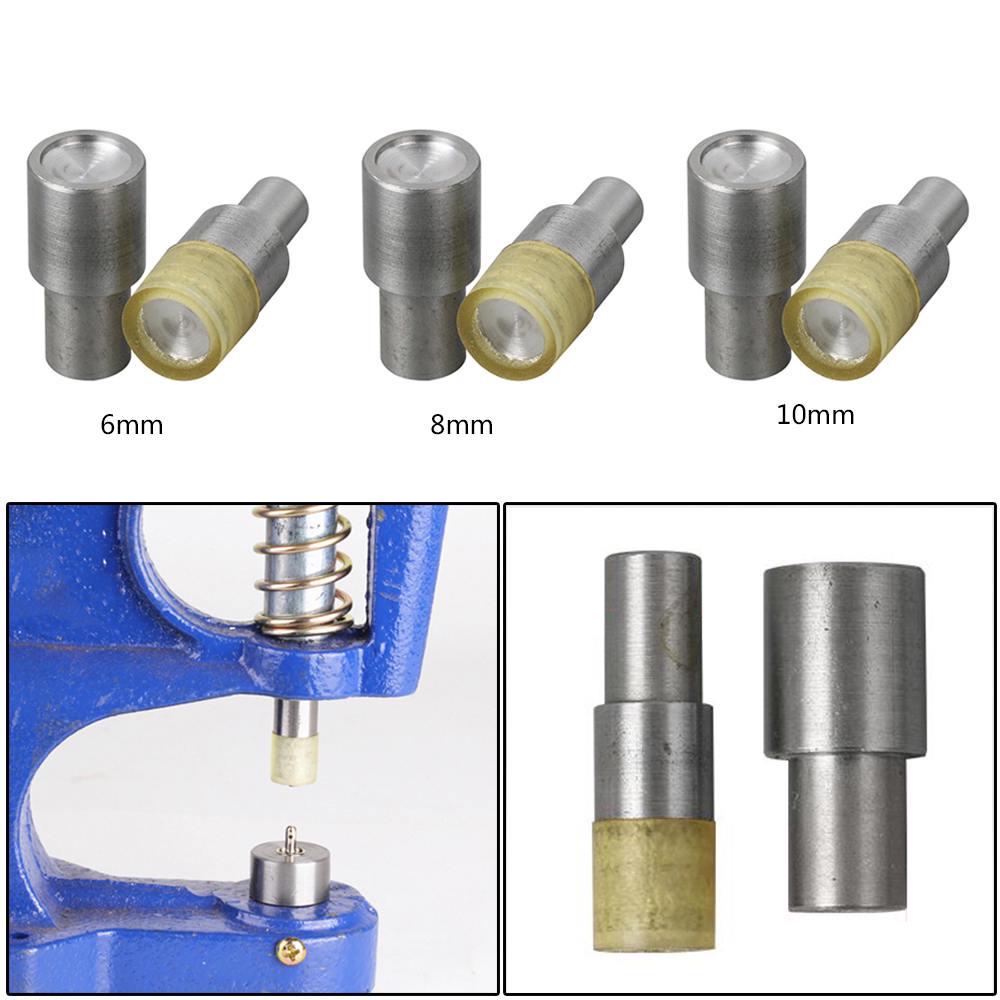 1 Set Rivet Button Installation Mold Leather Sewing Snaps Craft Tool ...