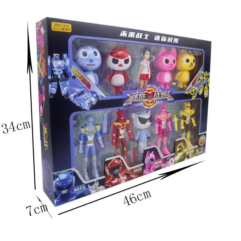 Buy 10Pcs Lot MiniForce Bolt Max Semi Lucy Action Figure Mini Force ...