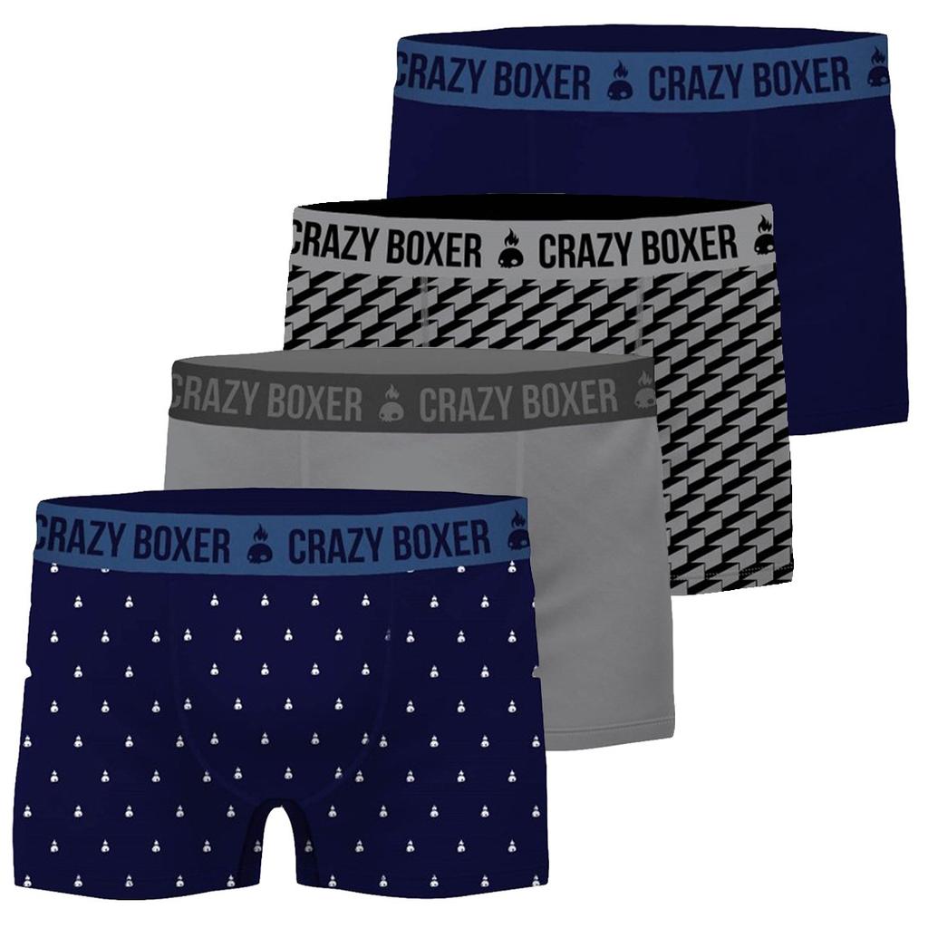 Buy Pack of 4 colorful organic cotton men's boxers at affordable prices ...