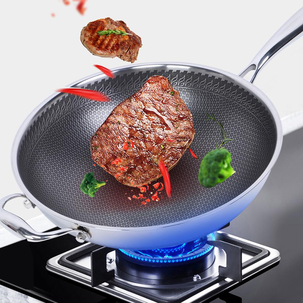 Cheap Multi Function 304 Stainless Steel Nonstick Frying Baking Pan ...