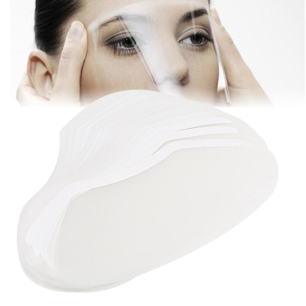 50pcs Transparent Professional Eye Protector Hair Face Cover Face Mask ...