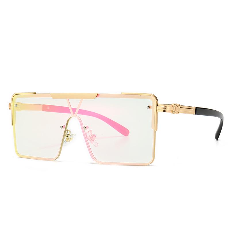 46376 oversized square luxury sunglasses men women fashion shades UV400 ...