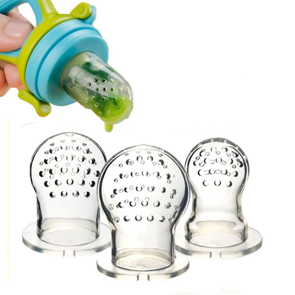 1Pcs Silicone Food Pacifier Nipple Feeder Baby Teether uygun fiyatlı ...