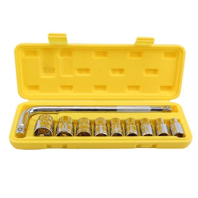 Buy Silver L-shaped 10/13 Piece Sleeve Set Boxed L-shaped Sleeve Set at ...