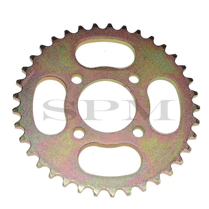 Buy 48mm 428 - 37T rear chain sprocket Gear wheel plate for 90CC-160cc ...