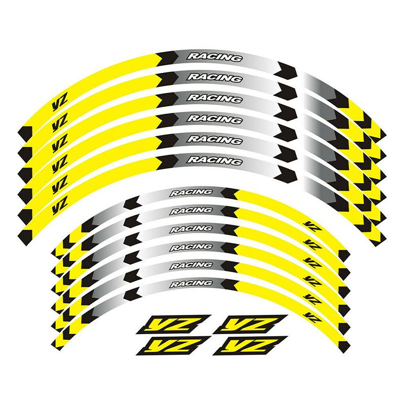 Buy "21 "18 RIM WHEEL STRIPES TAPE STICKERS For YAMAHA YZ 125X YZ 250X ...