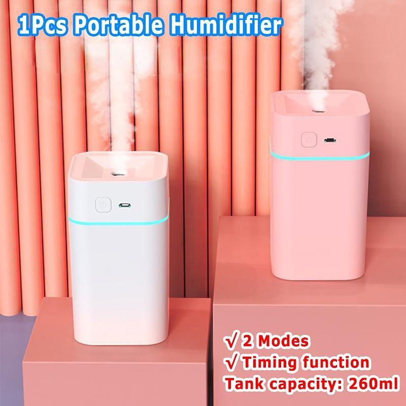 Cheap 1Pcs Portable Humidifier 260ml for Home Car Fragrance USB Mute ...