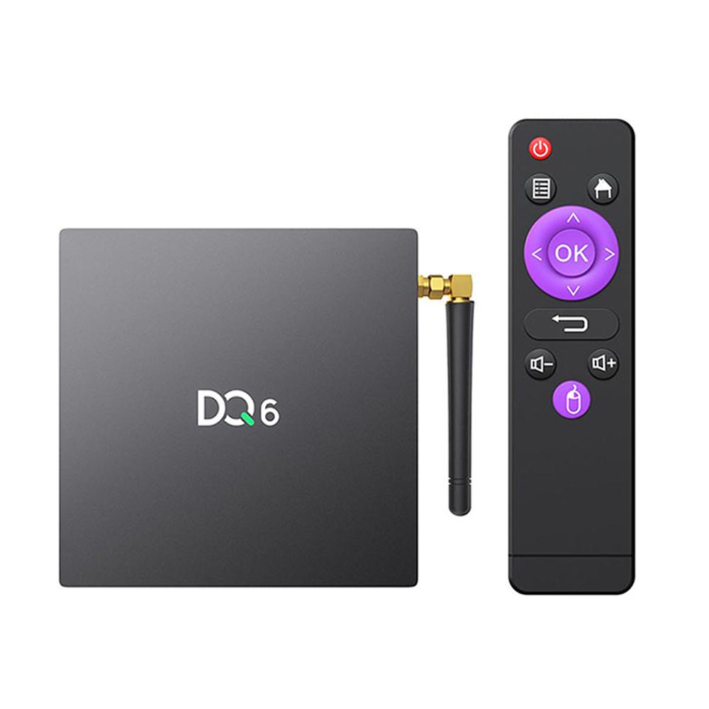 Cheap Dq6 Android 10.0 Smart Tv Box Rk3318 Quad Core 64 Bit Uhd 4k Media Player Vp9 H.265 4gb ...