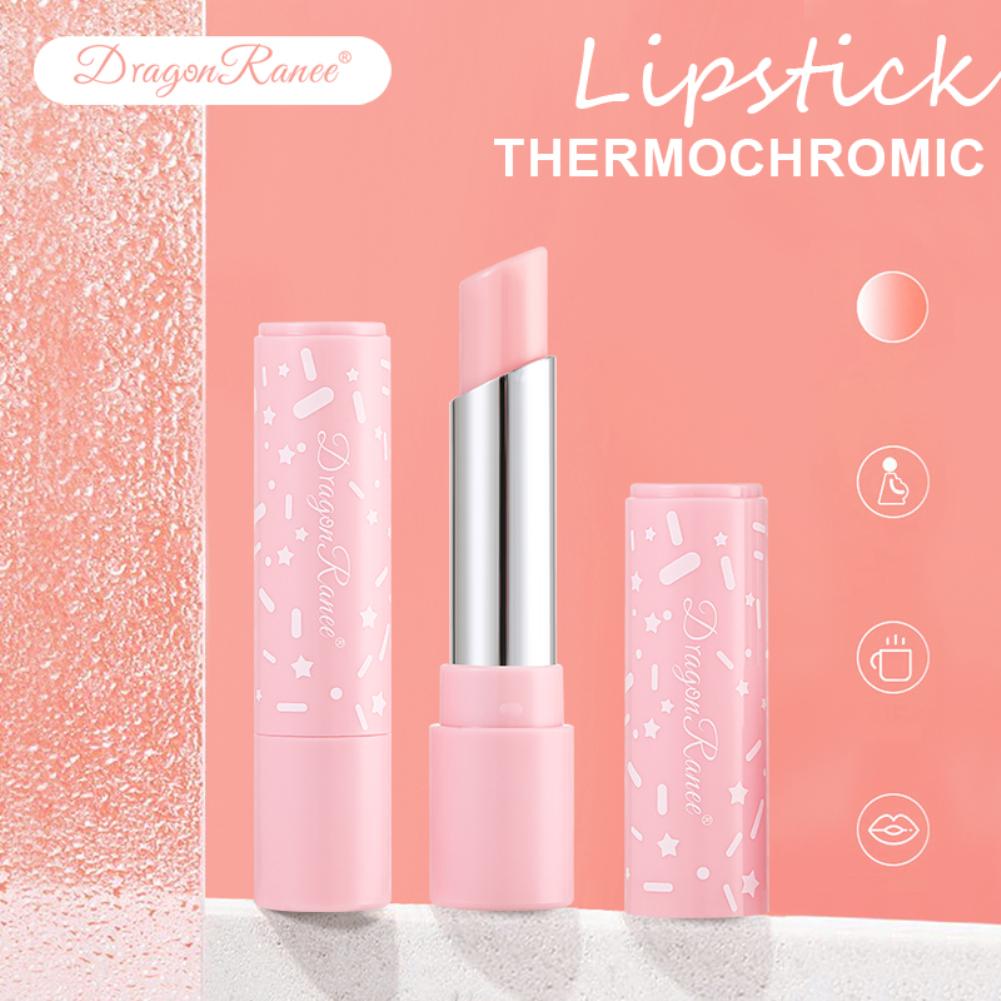 Buy Moisturizing Lipstick Light Color Lip Balm Cosmetic Temperature ...