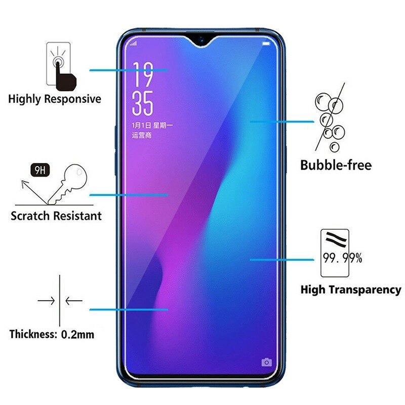 Buy Phone Glass For OPPO F7 F9 F11 Pro K1 K3 Screen Protector ...