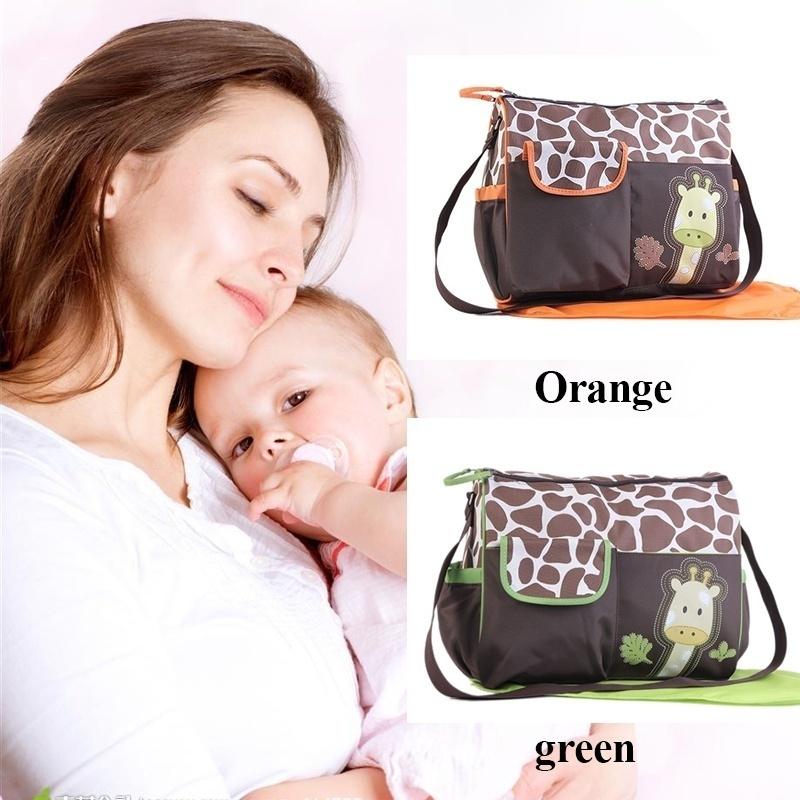 Buy Fashion Multifunction Baby Pad Diaper Nappy Changing Tote Handbag ...