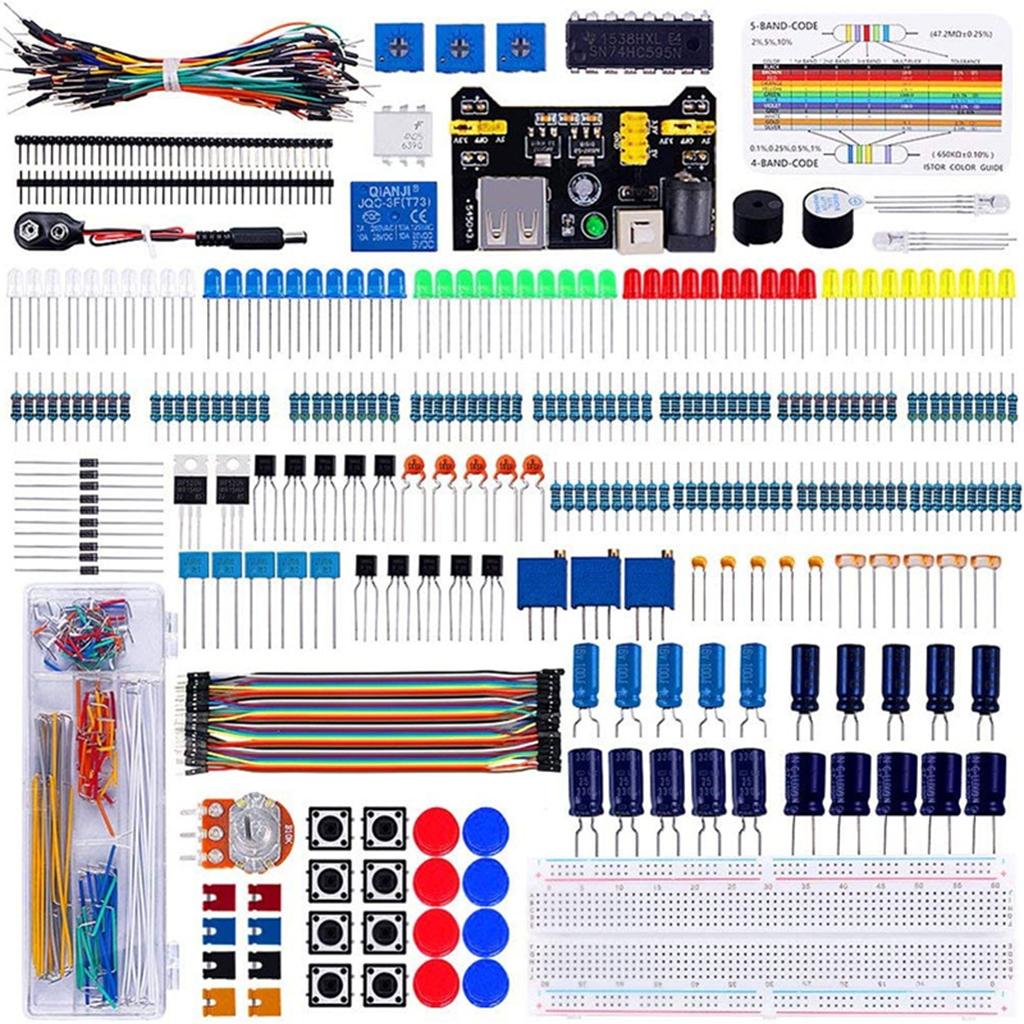 Buy Keywish R3 Project Electronics Starter Kit with Breadboard Jumper ...