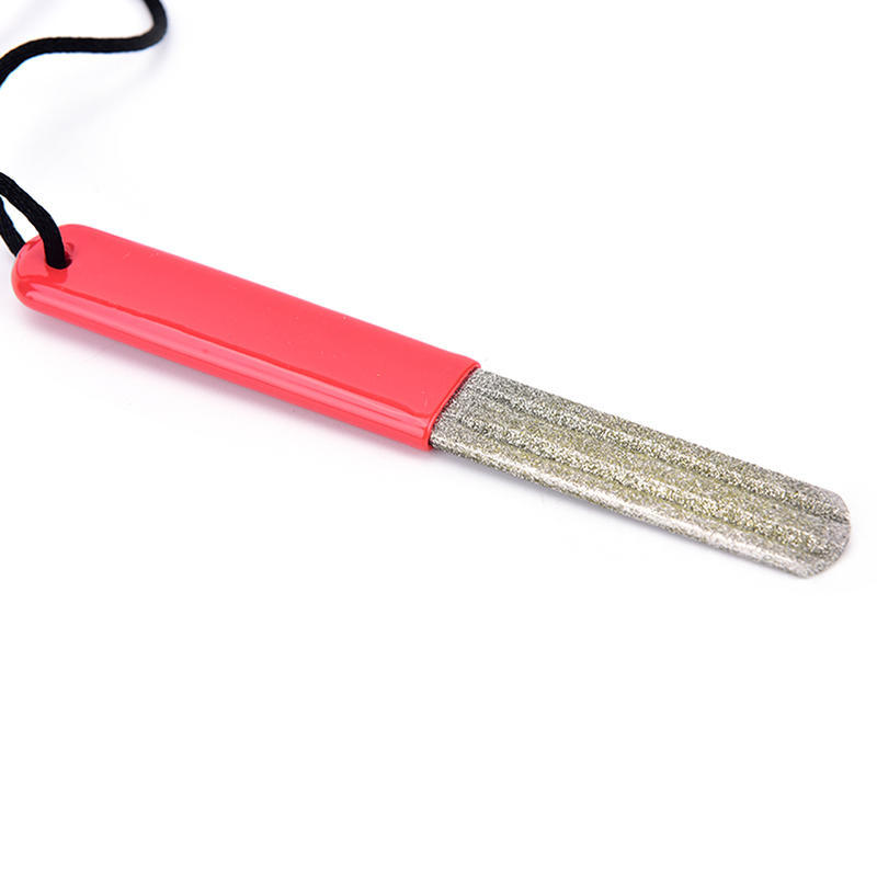 2Sided Groove Diamond Fishing Hook Hone Fishook Sharpener Fishing ...