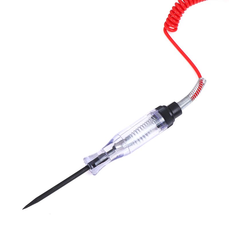 Buy 1PC Portable Mini Circuit Tester Heavy-Duty Red Coil Cord Lead ...