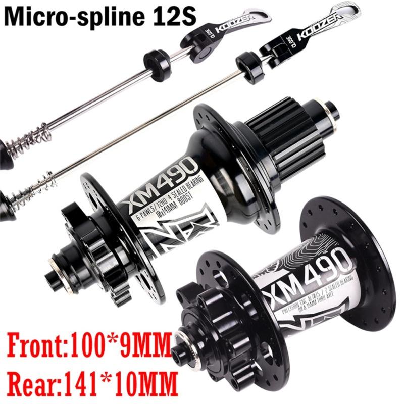 Buy 141*10mm Bicycle Hub Aluminum Alloy Mountain Wheel Hub Front And ...