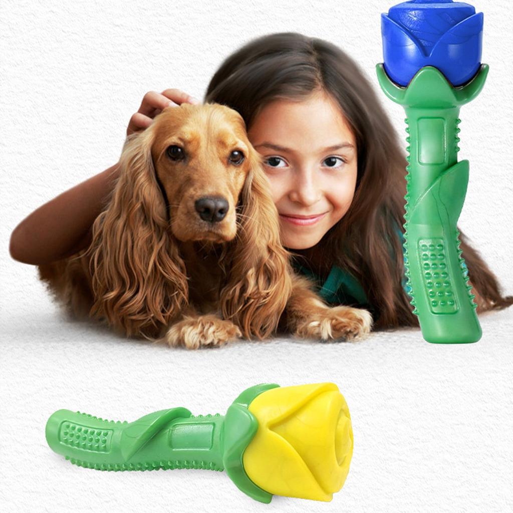 Buy AA BB Dog Teeth Stick Durable Rose Puppy Toy For Dogs Tooth ...