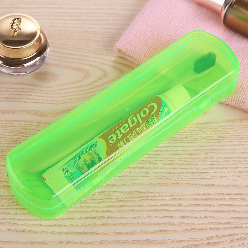 1pc Portable Transparent Toothbrush Box Protect Toothbrush Case Holder ...