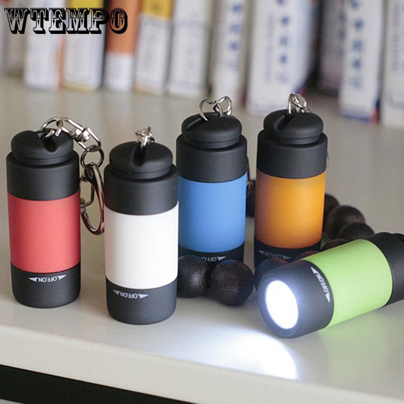 Cheap Portable LED Light USB Rechargeable Outdoor Waterproof Keychain ...