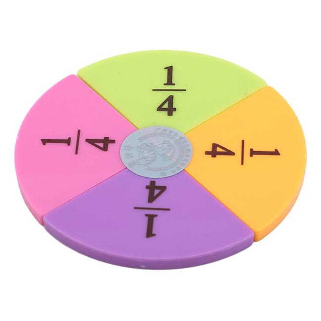 Buy Learning Resources Math Fraction Circles Teaching Aids Board ...