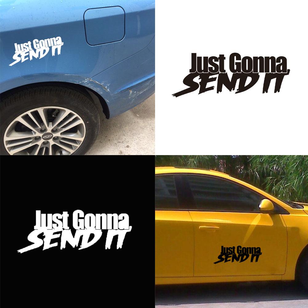 Buy Stylish Just Gonna Send It Car Styling Decorative Stickers Auto ...