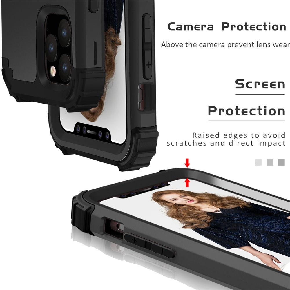 Cheap Anti-Fall Dual Layer Hybrid Armor Protection Case for Iphone 12 ...