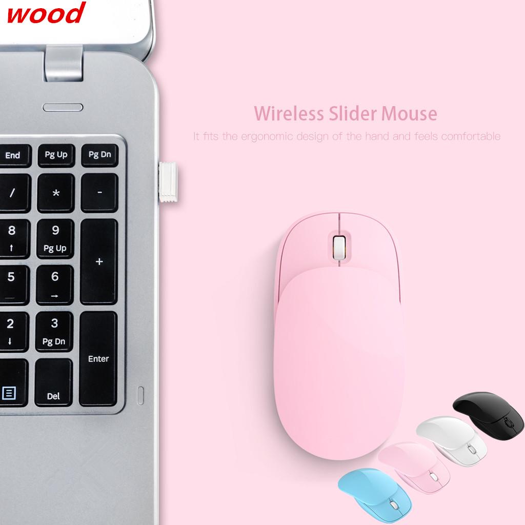 Buy Slidable Creative Wireless mouse,2.4G USB Portable Cute Mini Mouse ...