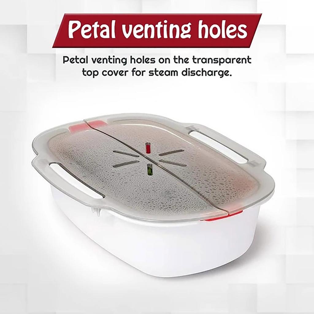 Satın alın COZY Microwave Steamer Collapsible Bowl Steamer Meal Prep ...