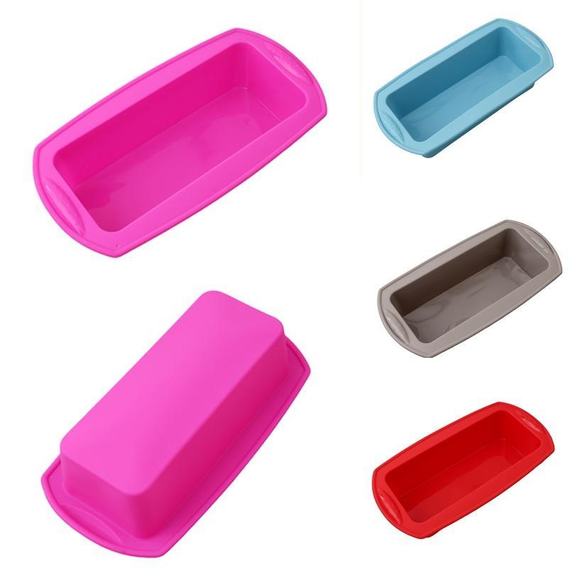 Buy Rectangular Silicone Cake Mold Toast Bread Mold DIY Baking Tools at ...