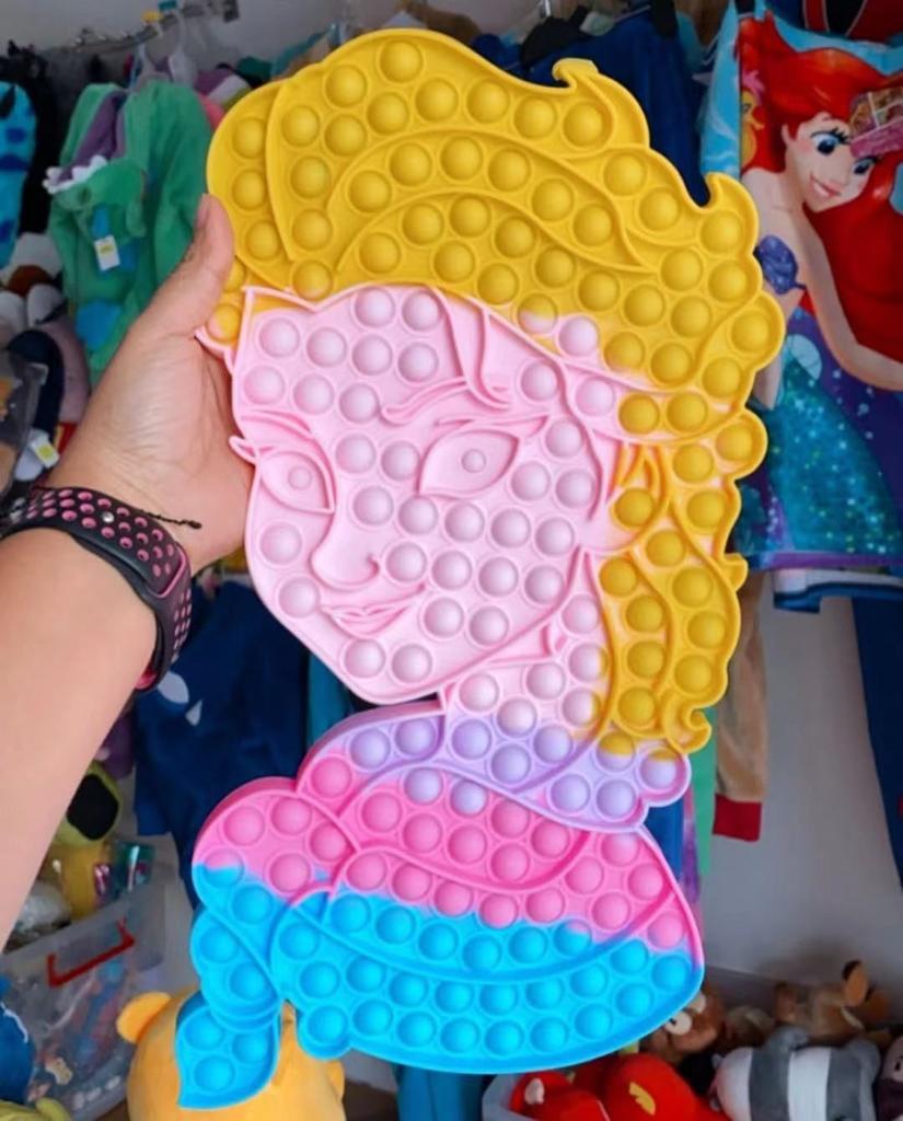 Goedkope Princess Fidget Toys It Push Popits Squishy Sensory Stress ...