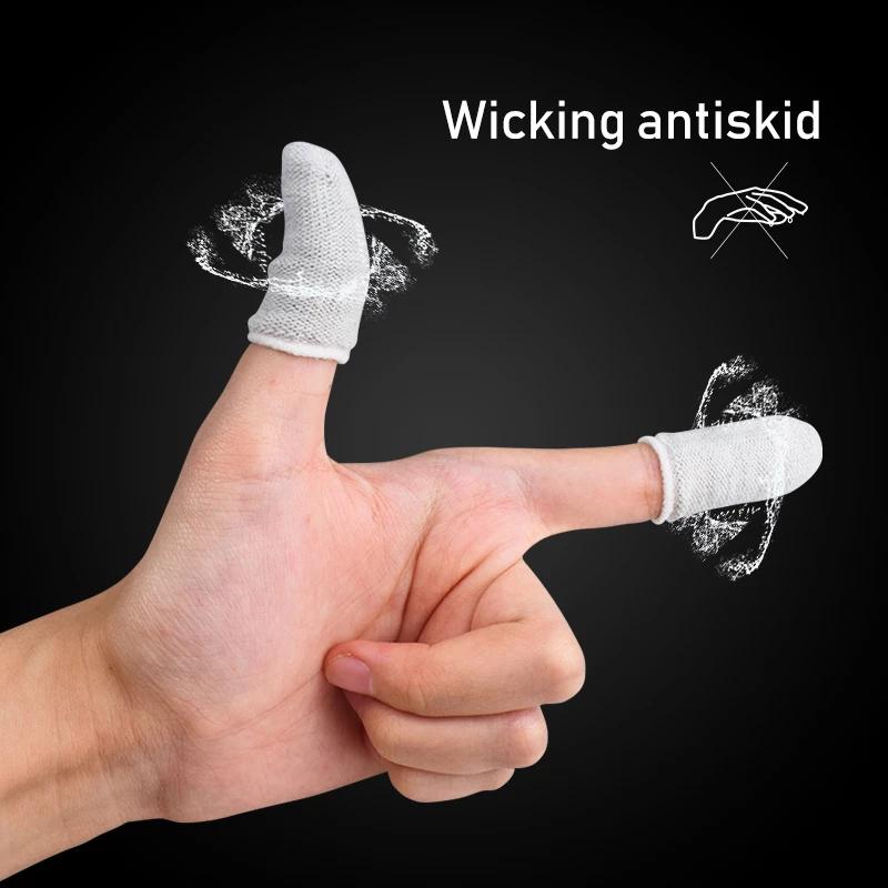 Buy DATA FROG Sweatproof Breathable Finger Cots for PUBG Sensitive Game ...