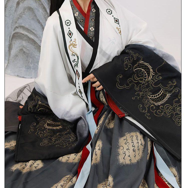 Buy Chinese Original Hanfu Wei Jin Dynasty Style Large Sleeve Hanfu ...