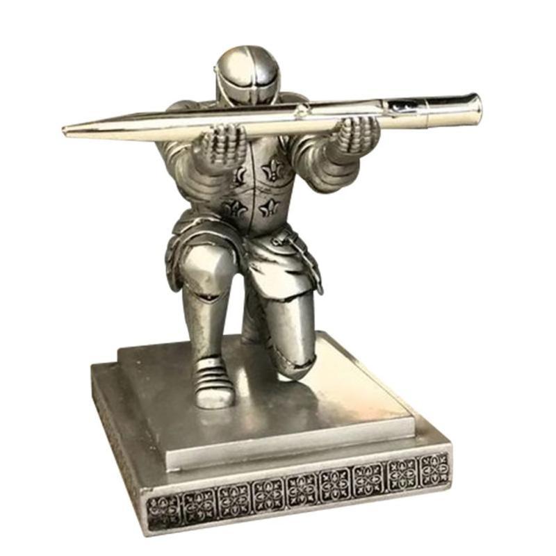 Buy DIY Pen Holder Knight Pens Stand Holders for Desk New Office ...