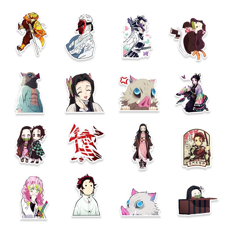 Cheap 25Pcs/set Demon Slayer Cartoon Anime Graffiti Stickers For ...