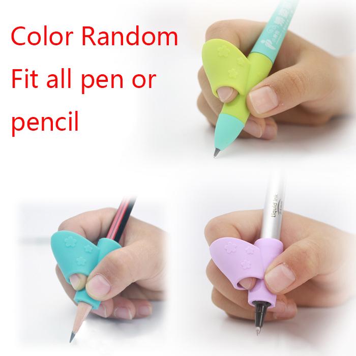 Buy 1Pc Writing Posture Correction Device To Hold A Pen Silicone Holder ...