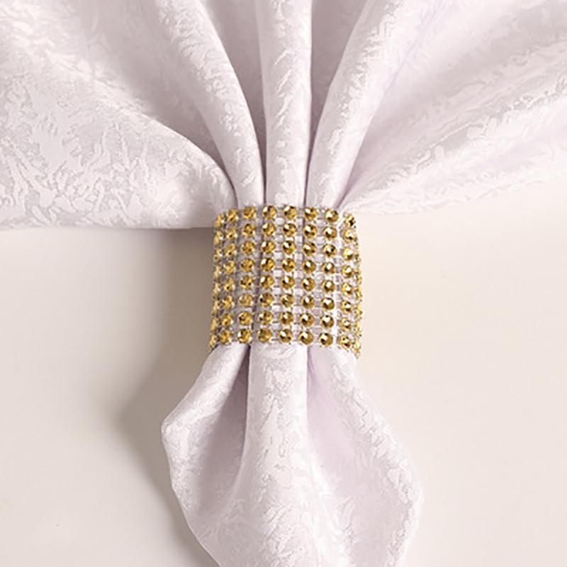 Buy 10PC Hotel Set Up 8 Rows of Net Buckle Celebration Wedding Supplies ...