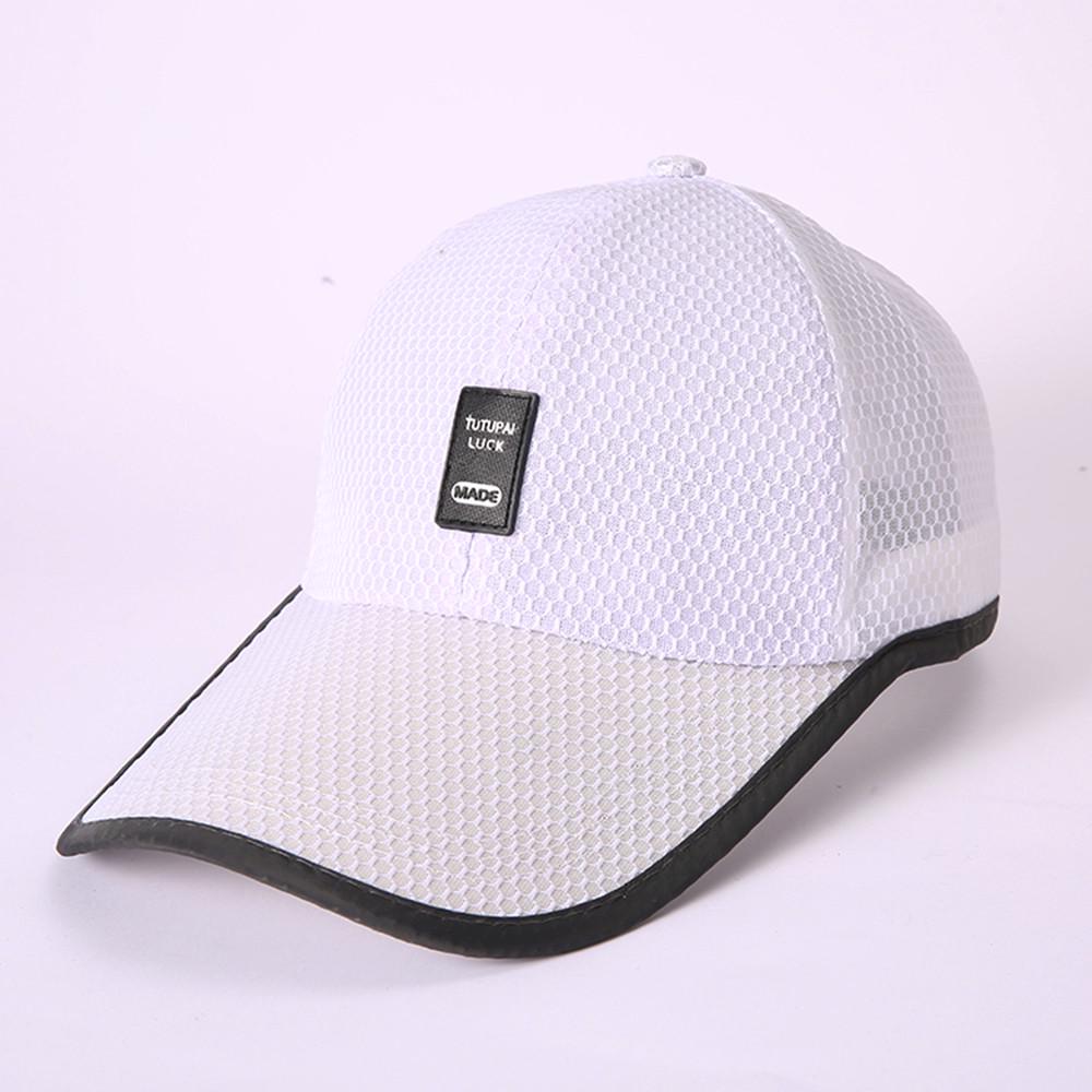 Buy Men Women Adjustable Baseball Sunscreen Cap Snapback Hip-Hop Hat ...