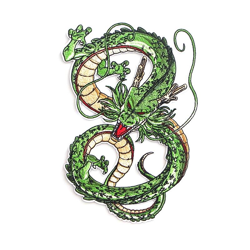 Buy Dragon Ball Shenron Big Size Dragon Applique Patches Diy Sewing ...