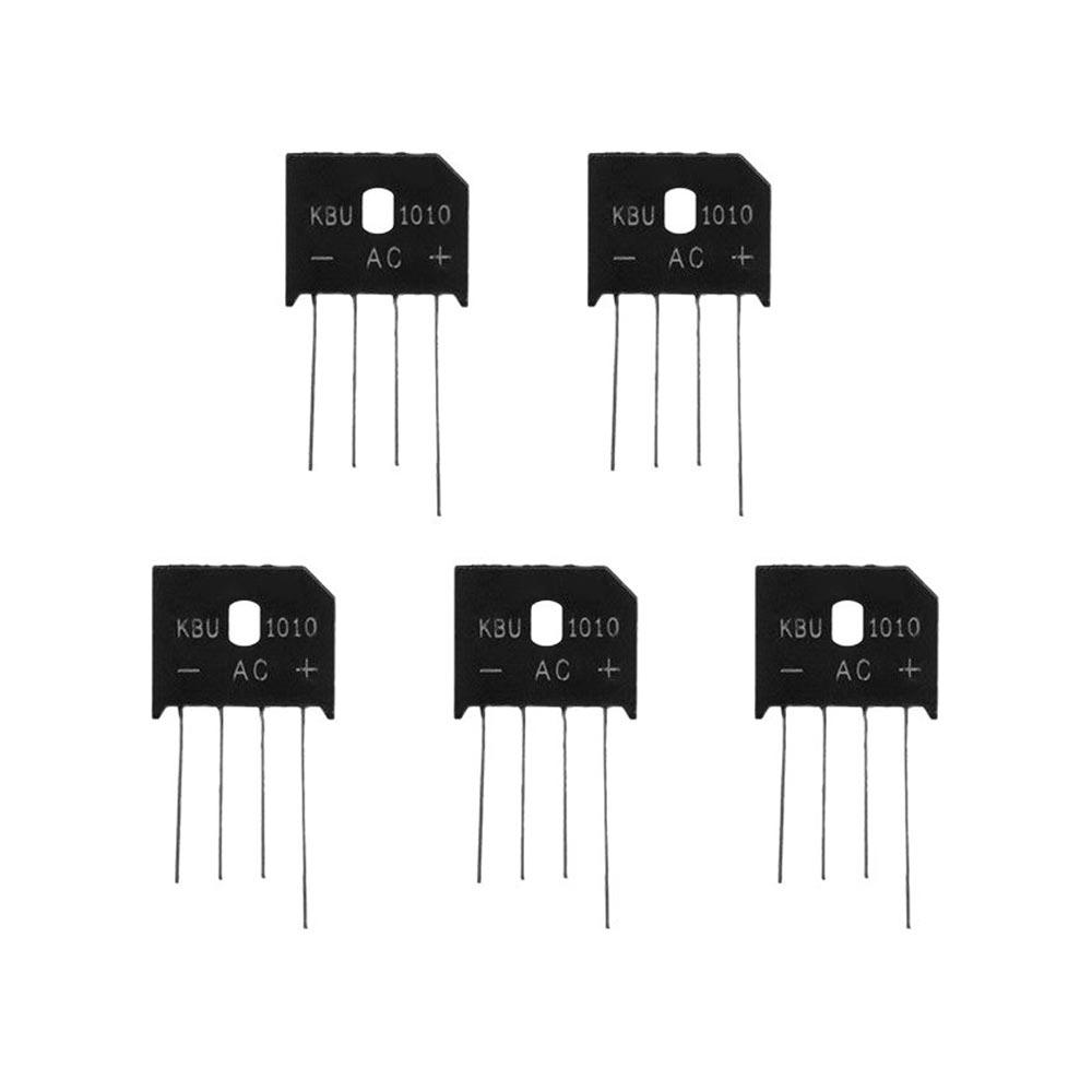 Buy 2/5pcs KBU1010 KBU-1010 10A 1000V Phases Diode Rectifier Bridge ...