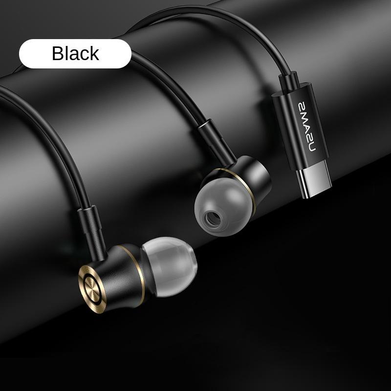 Buy Wired Headphone Type-c Interface in-Ear Metal High Quality Noise ...