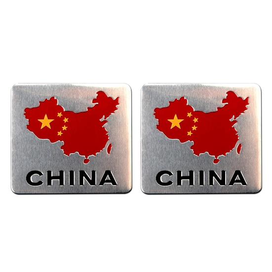Satın alın 2Pcs Chinese Flag Decal Compact Wide Use for Car | Joom