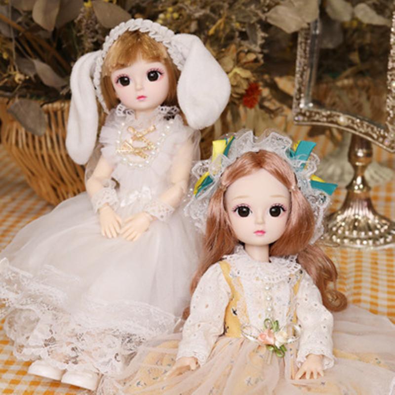 Buy Bjd 30cm Doll Girls Dress Up Musical Doll Girls Children Toys Gift ...