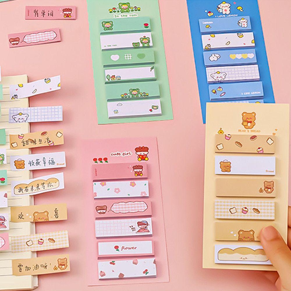 Buy Animals Planner Sticker Marker Memo Pad Cartoon Sticky Notes Cute ...