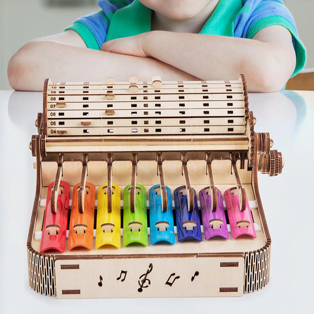 Cheap 8-Tone Xylophone Piano DIY Kit 8-Note Colorful Xylophone Hand ...