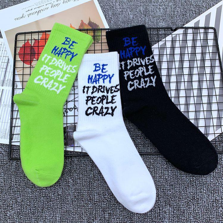 Popular Logo Male American Street Ins Female High Stockings Original ...