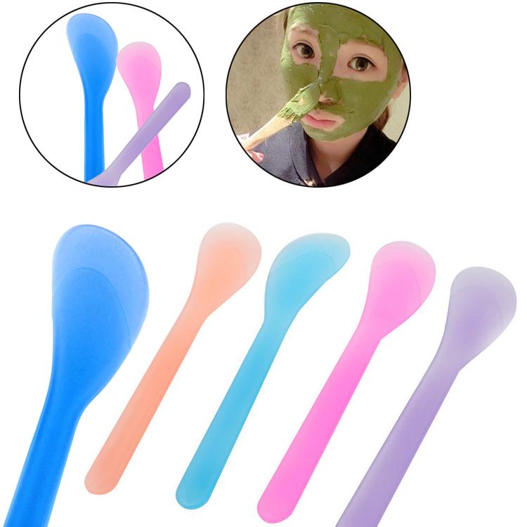 Buy Dagu 10PCS Plastic Facial Mask Mixing Spatulas Applicator Spoon ...