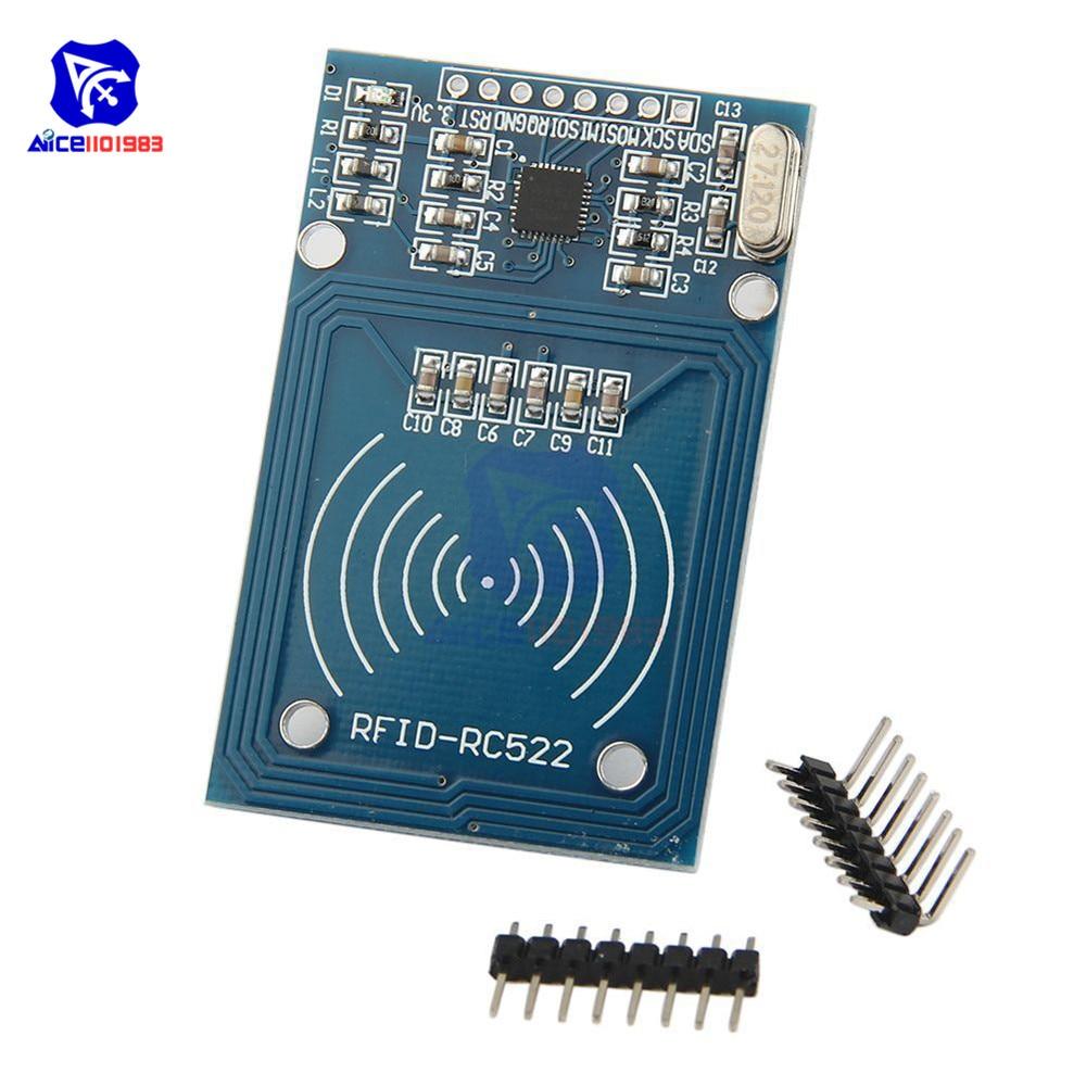 Buy 1 Set MFRC-522 RC-522 RFID Wireless IC Module S50 SPI Writer Reader ...