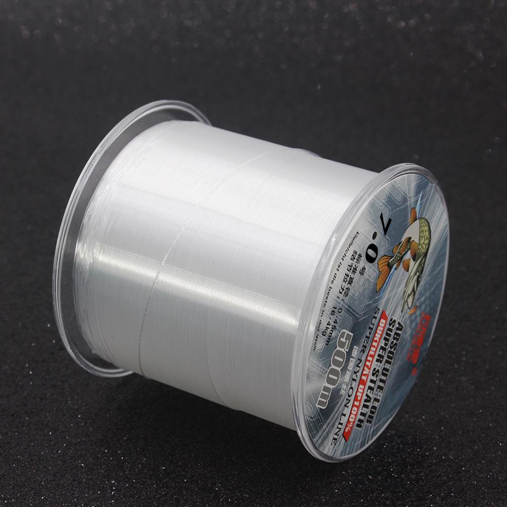 Buy 500M Fishing Line Nylon Fishing Main Line Monofilament Fishing Line ...