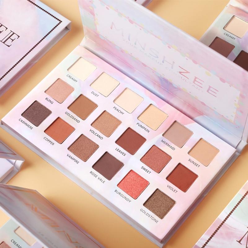 Buy 18 Colors Eye Shadow Palette Waterproof Smudge-Proof Easy To Color ...