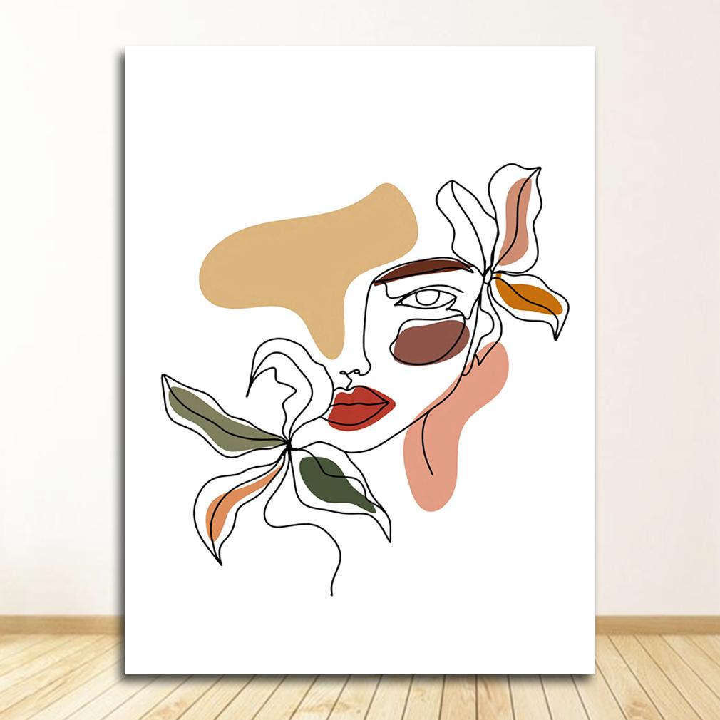 Buy Wall Pictures For Living Room Salon Home Decor Wall Art Canvas ...